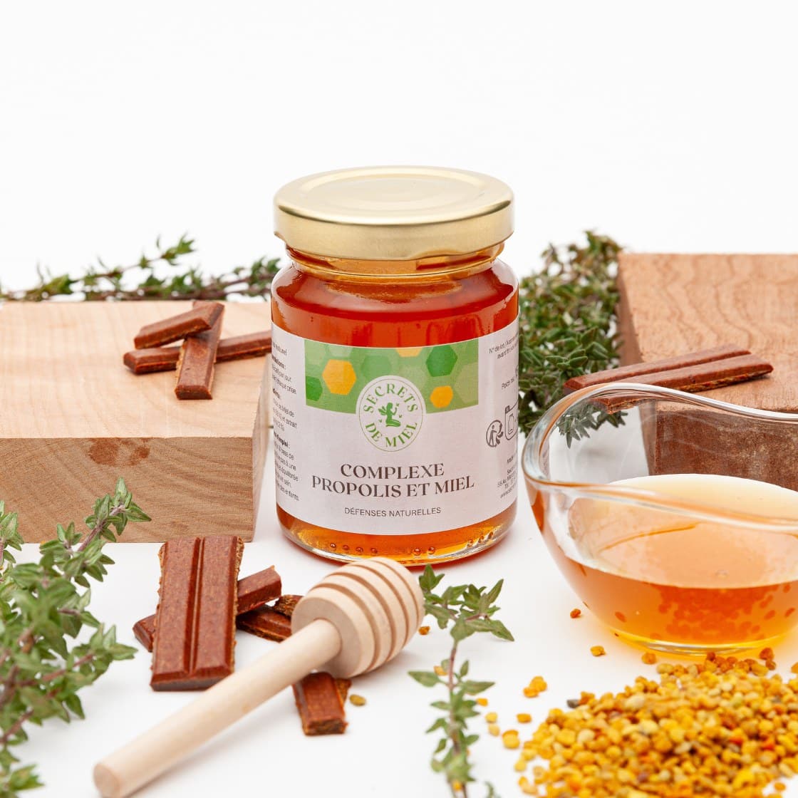 Complexe Propolis et Miel - Secrets de Miel