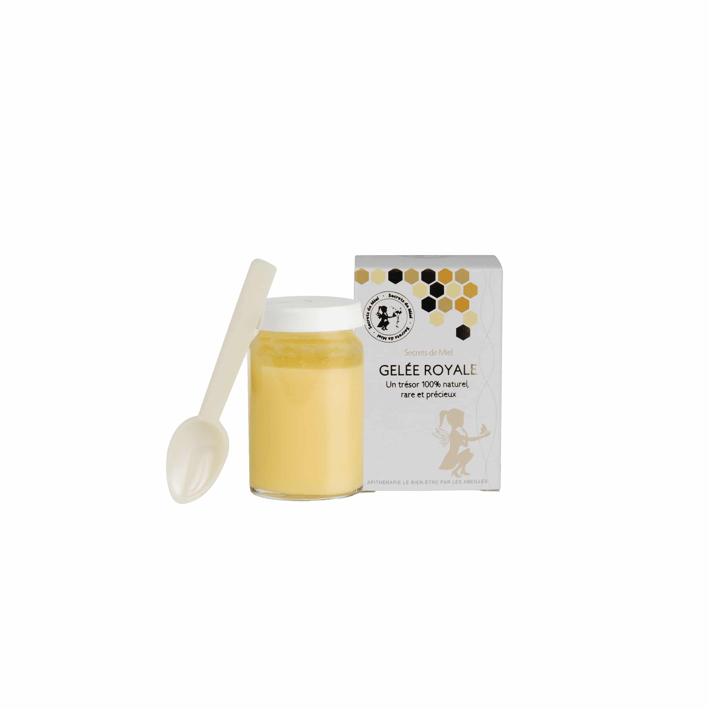 La Gelée Royale, un produit 100% naturel (20 g) - Secrets de Miel