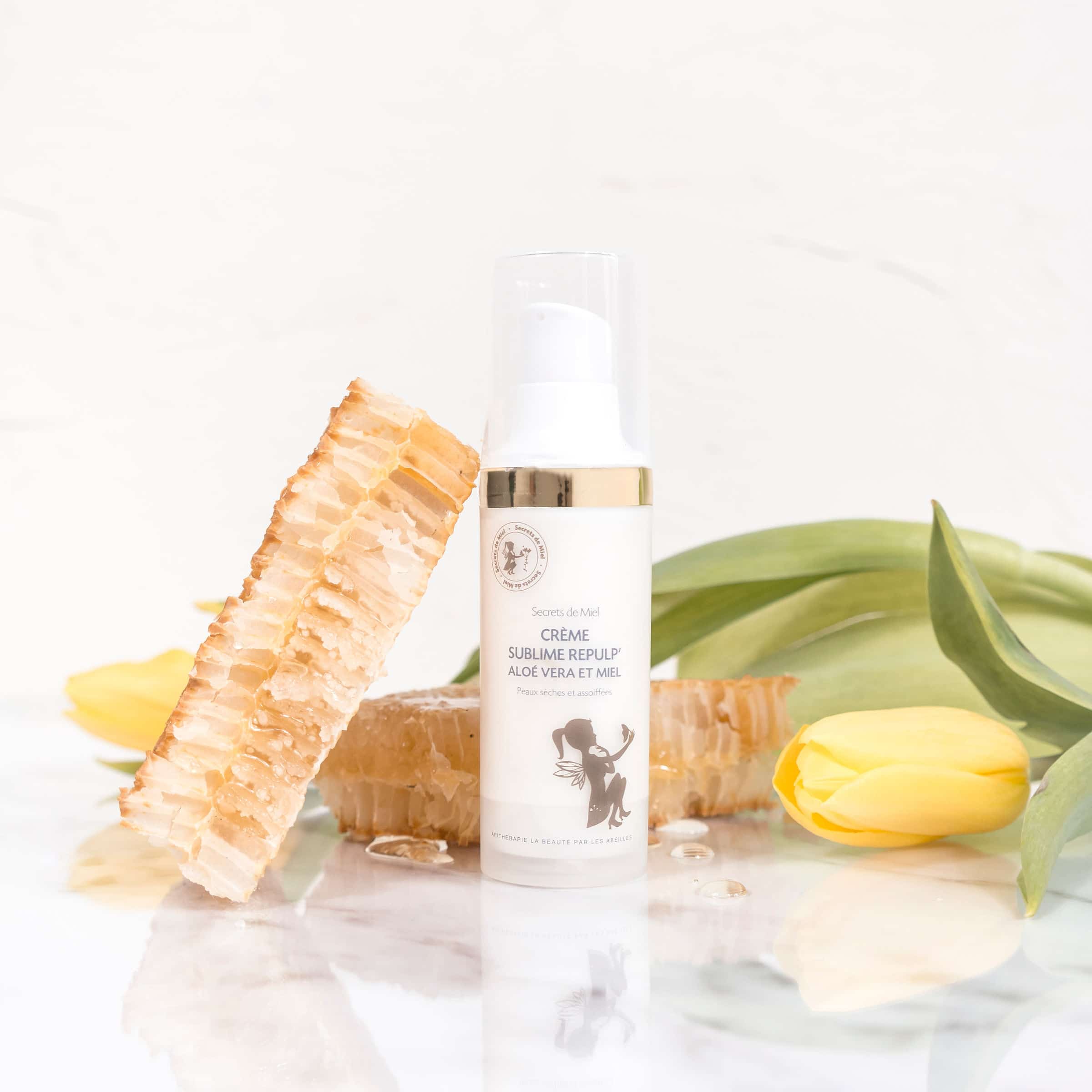 Crème Sublime Repulp Aloé Vera et Miel - Secrets de Miel