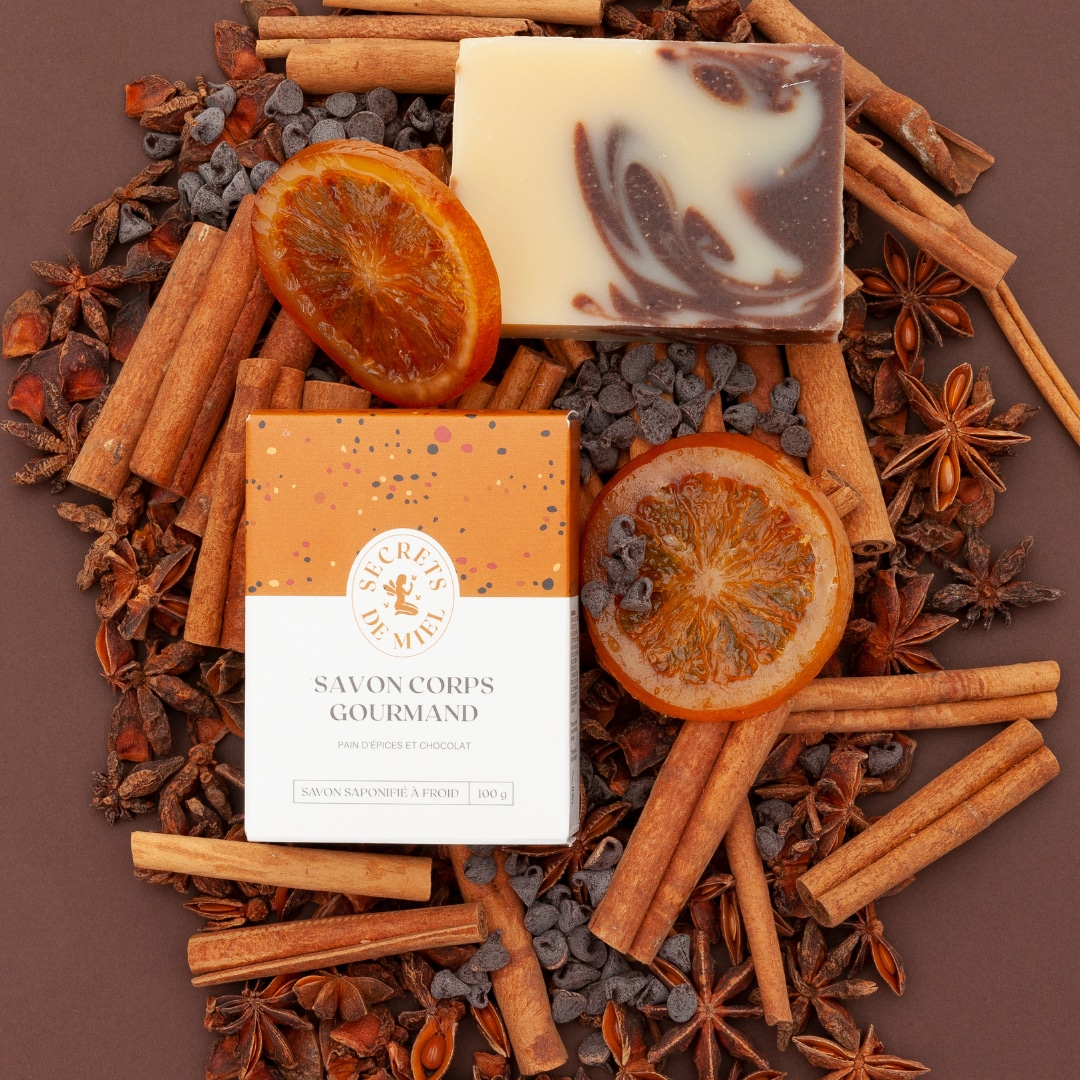 Savon Corps Gourmand - Secrets de Miel